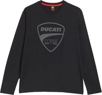 Utility Diadora Diadora Utility T- Shirt Motor ML Ducati, Noir, Large Homme