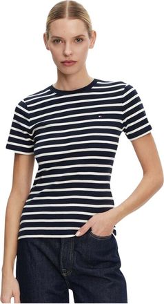 Tommy Hilfiger Femme, Tops, Bleu, Taille: 40 FR Cody T-Shirt