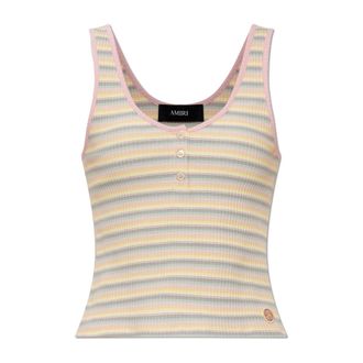 Amiri MA Gestreiftes Tanktop - - Tops - Damen - Mehrfarbig - M