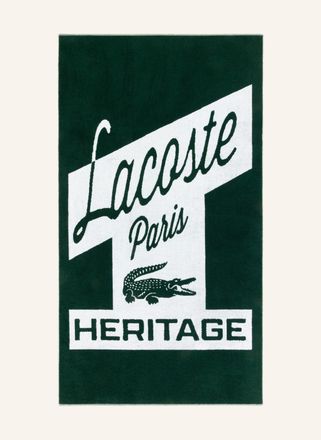 Lacoste Strandtuch Lretro gruen