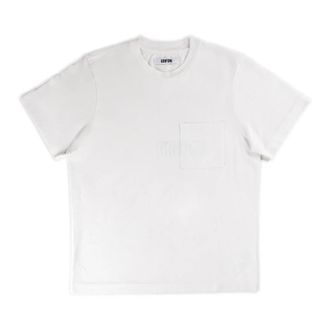 Mauro Grifoni Basic Polyester T-Shirt mit Tasche - - Tops - Herren - Wei&szlig; - L