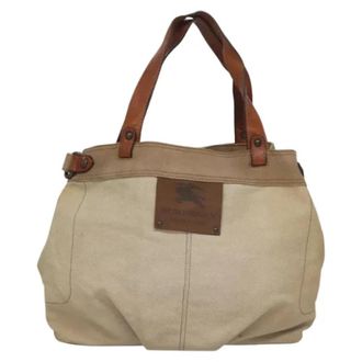 Burberry Pre-owned Canvas Handtaschen - - Pre-owned - Damen - Beige - ONE SIZE