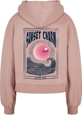 Merchcode Kapuzenpullover Merchcode Ladies Sunset Charm Oversized Hoody (1-tlg)