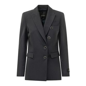 Pinko Pinko, Damen, Jacken, Blau, LGr&ouml;&szlig;e