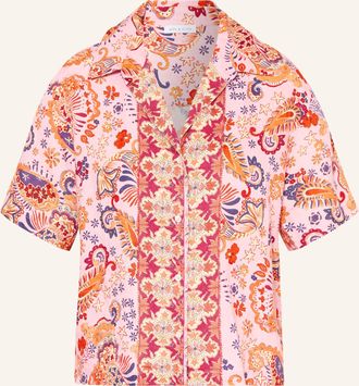 Mrs & Hugs Mrs & Hugs Hemdbluse Aus Leinen rot