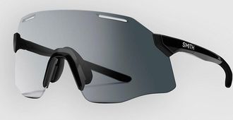 Smith Vert Black +Bonus Lens Sonnenbrille photochromic clear to gry