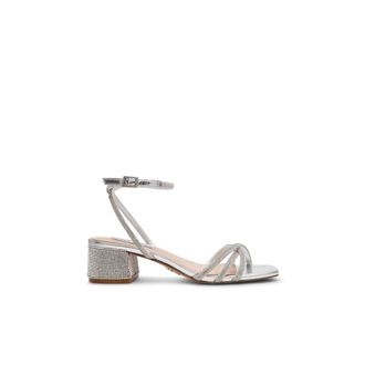 Steve Madden Femme, Chaussures, Gris, Taille: 36 EU High Heel Sandales