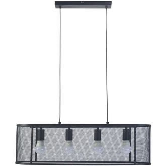 Forlight Forlight - Colgante Interior led Numan E27 15W Negro para Comedor, Sala de Estar