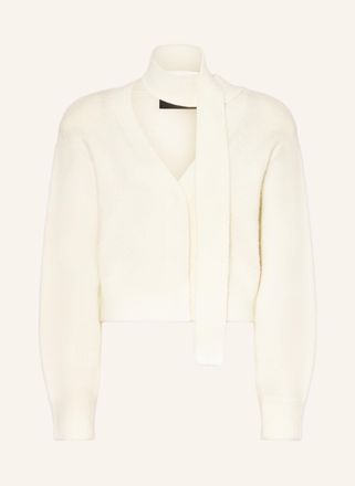 Rotate Rotate Strickjacke Mit Alpaka weiss