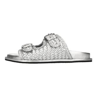Elena Iachi Damen, Schuhe, Grau, 41 EUGr&ouml;&szlig;e