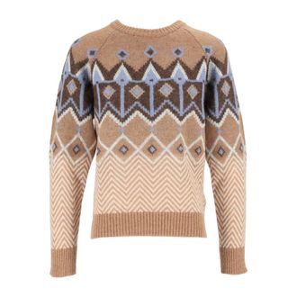 Ermanno Scervino Maglia - Femme - Pulls - Beige - Taille: 40 FR
