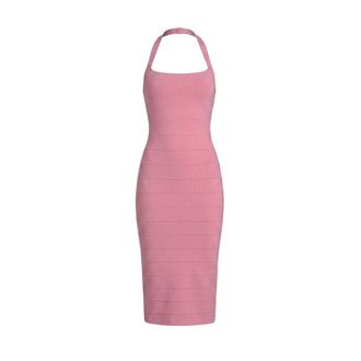 Retrof&ecirc;te Cloe Metallic Kleid - - Dresses - Damen - Rosa - M