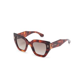 Etro Femme, Accessoires, Brun, Taille: 50 MM Lunettes de soleil