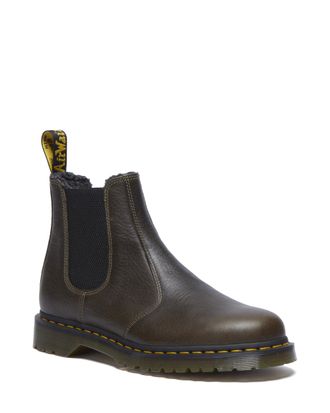 Dr. Martens Unisex-Erwachsene 2976 Fashion Boot, Wl Dms Olive Grizzly, 13 Women/12 Men