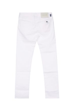 Jacob Cohen Mens Pantalone Opticalwhite Pantaloni Trousers