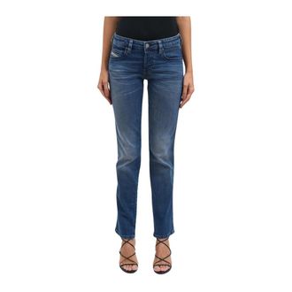 Diesel Straight Leg Denim Jeans - - Jeans - Damen - Blau - W23