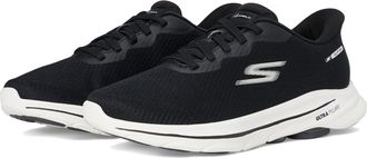 Skechers Mens Go Walk 8 Pate Hands Free Slip-ins Sneaker, Schwarz/Wei&szlig;, 42.5 EU