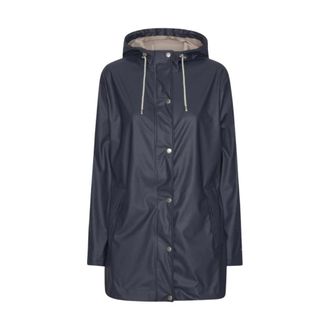 Ilse Jacobsen Rain228Fr Regenjacke - - Jackets - Damen - Blau - S