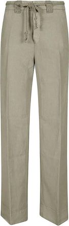 Mason's Femme, Pantalons, Vert, Taille: 40 FR Wide Pantalons