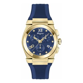 Ferragamo Vega Chrono - - Accessories - unisex - Blau - ONE SIZE