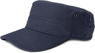 styleBREAKER Casquette Militaire Unisexe en Coton Canvas, Chapeau à visière incurvée, Ajustable pour Hommes et Femmes, Style Pratique et Tendance pour Toutes Les O