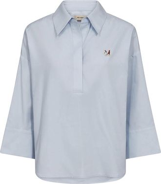 Mos Mosh MOS Mosh, Femme, Blouses et Chemises, Bleu, Taille: 44 FR Blouses