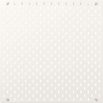 IKEA Ikea skådis pegboard weiß (56x56 cm)