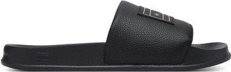 Tommy Hilfiger Pantoletten Patch Pool Slide FM0FM06008 Schwarz