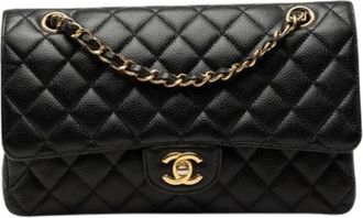 Chanel Sac bandouli&egrave;re vintage doccasion - Femme - Pre-owned - Noir - Taille: ONE Size