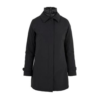 People of Shibuya Femme, Manteaux, Noir, Taille: 36 FR Yuuki Black Down Coat