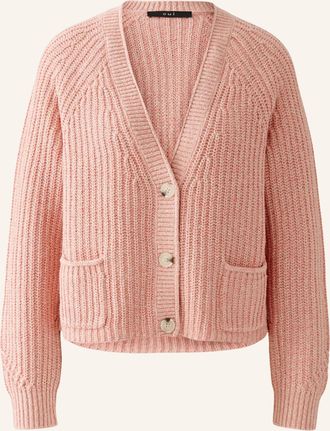 Oui Strickjacke Lafonya rosa