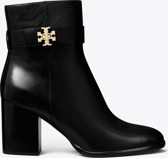 Tory Burch Stiefelette mit T Lock und Absatz