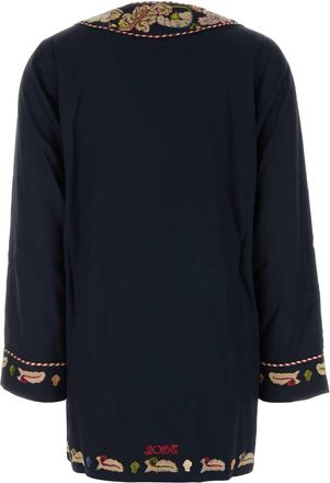 Bode Feather Runner Jacket - Navy