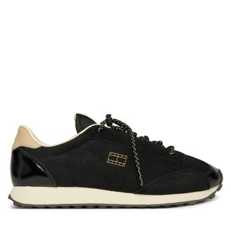 Tommy Jeans Sneakers Tommy Jeans Tjw Retro Archive Runner Suede EN0EN03125 Schwarz