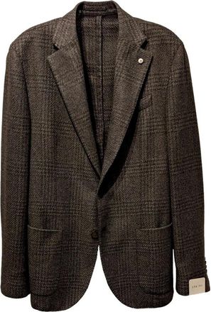 L.B.M. 1911 L.b.m. 1911, Homme, Vestes, Brun, Taille: XL Vestes