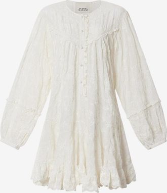 Isabel Marant Robe Zame - Femme - Blanc - Taille 34 - Isabel Marant
