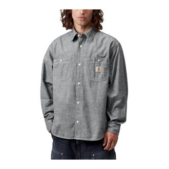Carhartt Work in Progress Homme, Chemises, Gris, Taille: XL Chemise L/S Painter