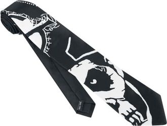 Ghost Papa Homme Cravate multicolore 100% Polyester