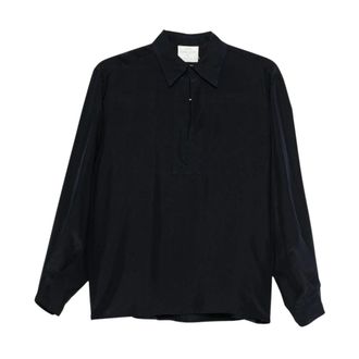 Forte_Forte Polo Chemises - Femme - Tops - Bleu - Taille: 36 FR