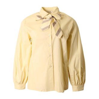 Am&eacute;lie & Am&eacute;lie Femme, Blouses et Chemises, Jaune, Taille: 42 FR Fabienne Blouse