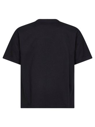 Versace Mens T-Shirt The Vortex Black Cotton T-Shirts And Polos