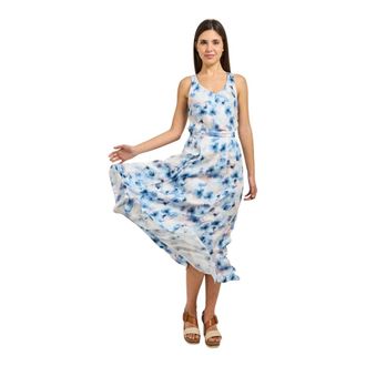 Yes-Zee YES Zee, Femme, Robes, Multicolore, Taille: 36 FR Longue jupe avec fermeture &eacute;clair lat&eacute;rale