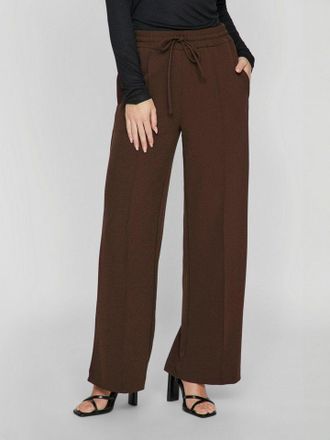 Vila Schlupfhose VICLUA HW WIDE PANTS-NOOS Materialmix