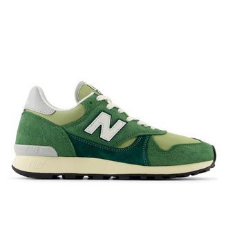 New Balance Unisexe 475 en Vert, Cuir, Taille 37.5 Large