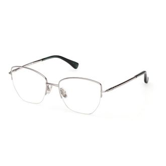 Max Mara Geometrische Halbbrille aus Metall - - Accessories - unisex - Grau - 53 MM
