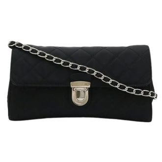 Prada Sac bandouli&egrave;re en cuir Pre-owned - Femme - Pre-owned - Noir - Taille: ONE Size