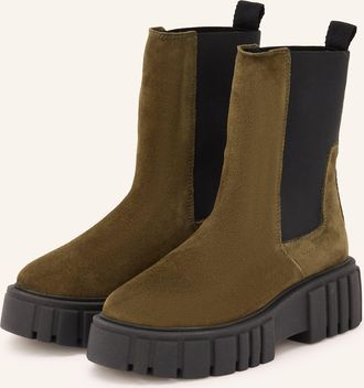 Marc O'Polo Marc Opolo Plateau-Boots gruen