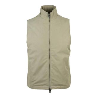 LUIGI BORRELLI NAPOLI Gilet Smanicato - Homme - Vestes - Beige - Taille: 2XL