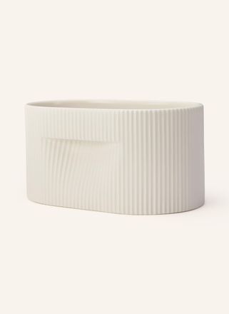 MUUTO Muuto Blumentopf Ridge weiss