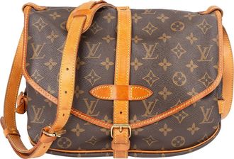 Louis Vuitton Crossbody Bags - Louis Vuitton Canvas Monogram Sumur 30 Crossbody B - Gr. unisize - in Braun - für Damen
